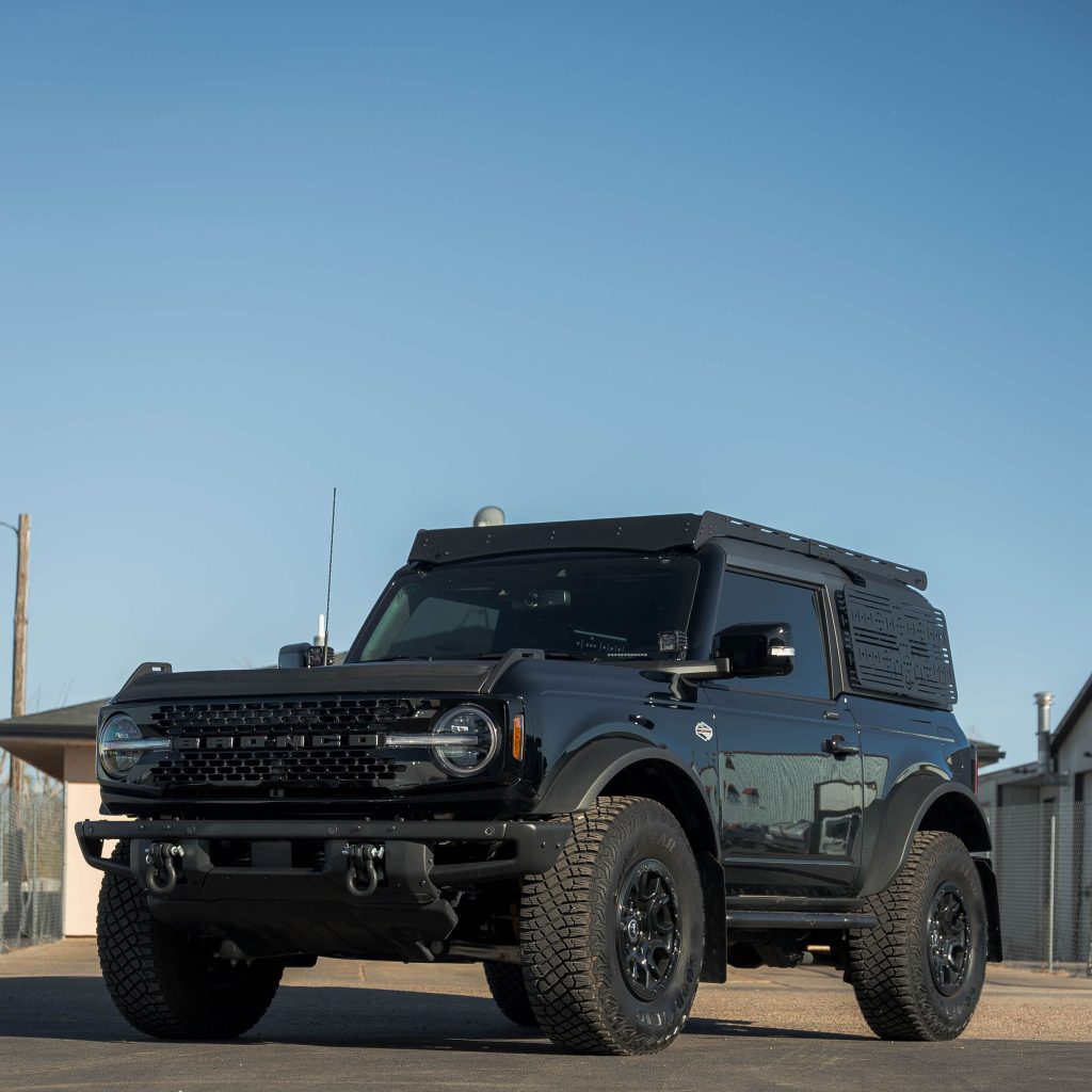 Ford Bronco Window Accessory Panel Fab | CBI Offroad Fab