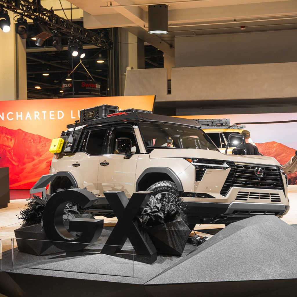 Prinsu Pro Lexus GX550 Roof Rack | CBI Offroad Fab