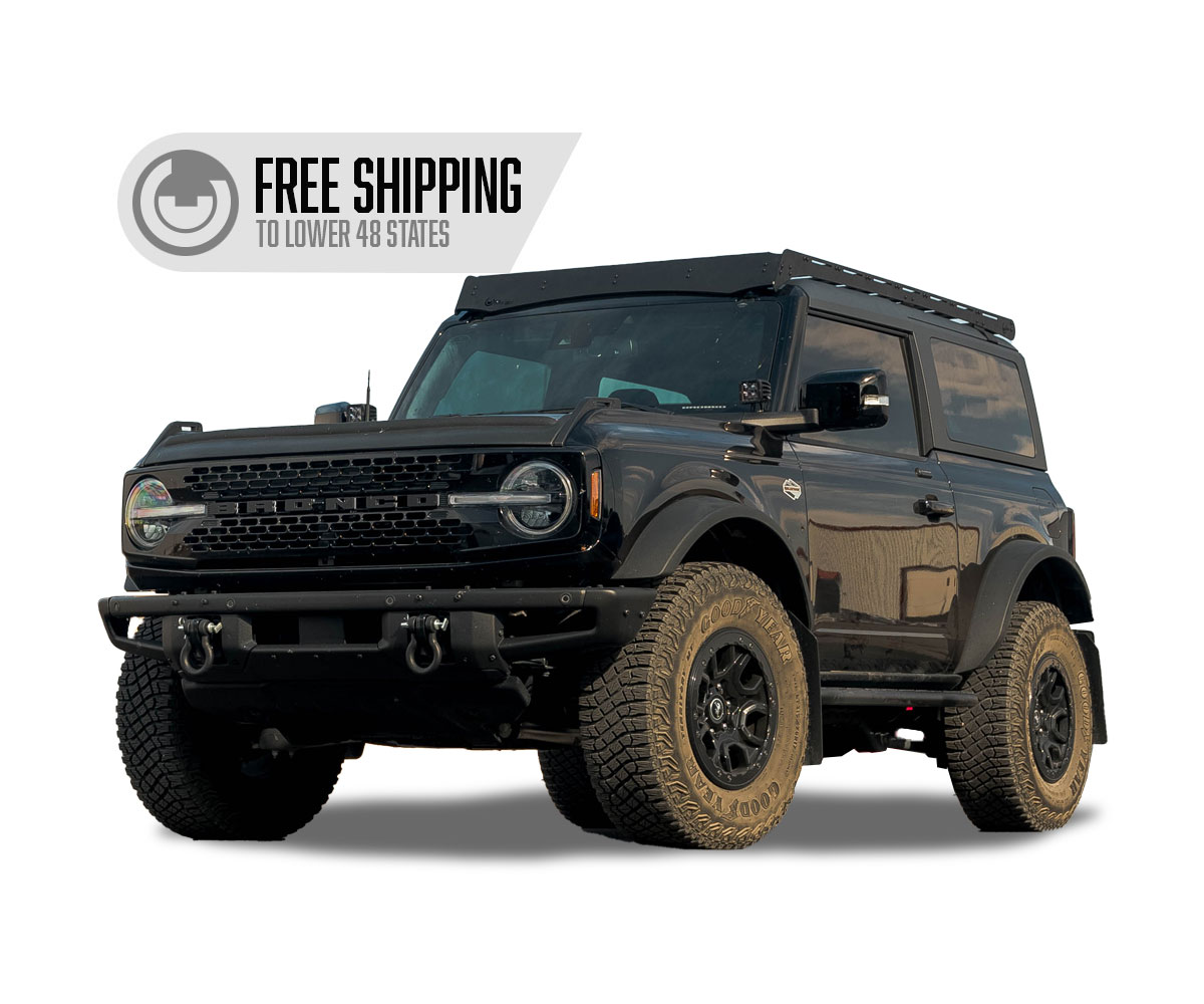 Ford Bronco 2-Door Pro Rack 2021-Current | CBI Offroad Fab
