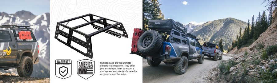 3rd Gen Tacoma Overland Bed Rack Fab | CBI Offroad Fab