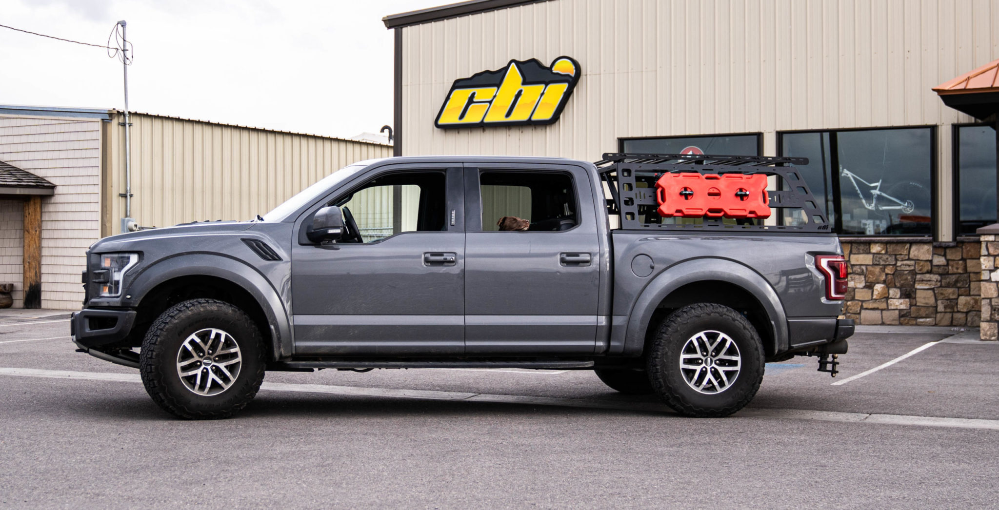 Ford Raptor Cab Height Bed Rack | CBI Offroad