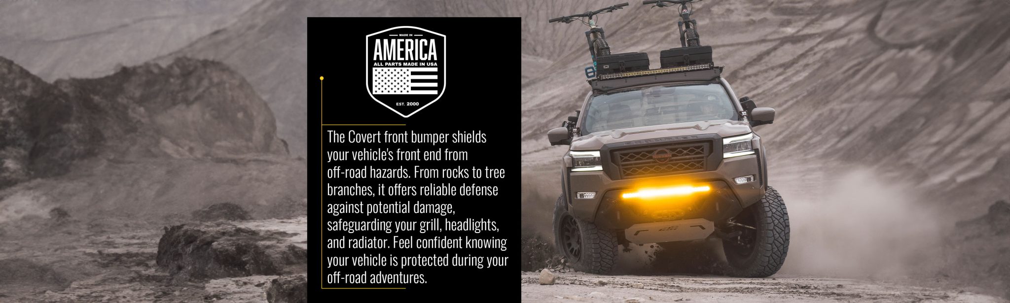 2024 Toyota Tacoma Covert Front Bumper | CBI Offroad Fab