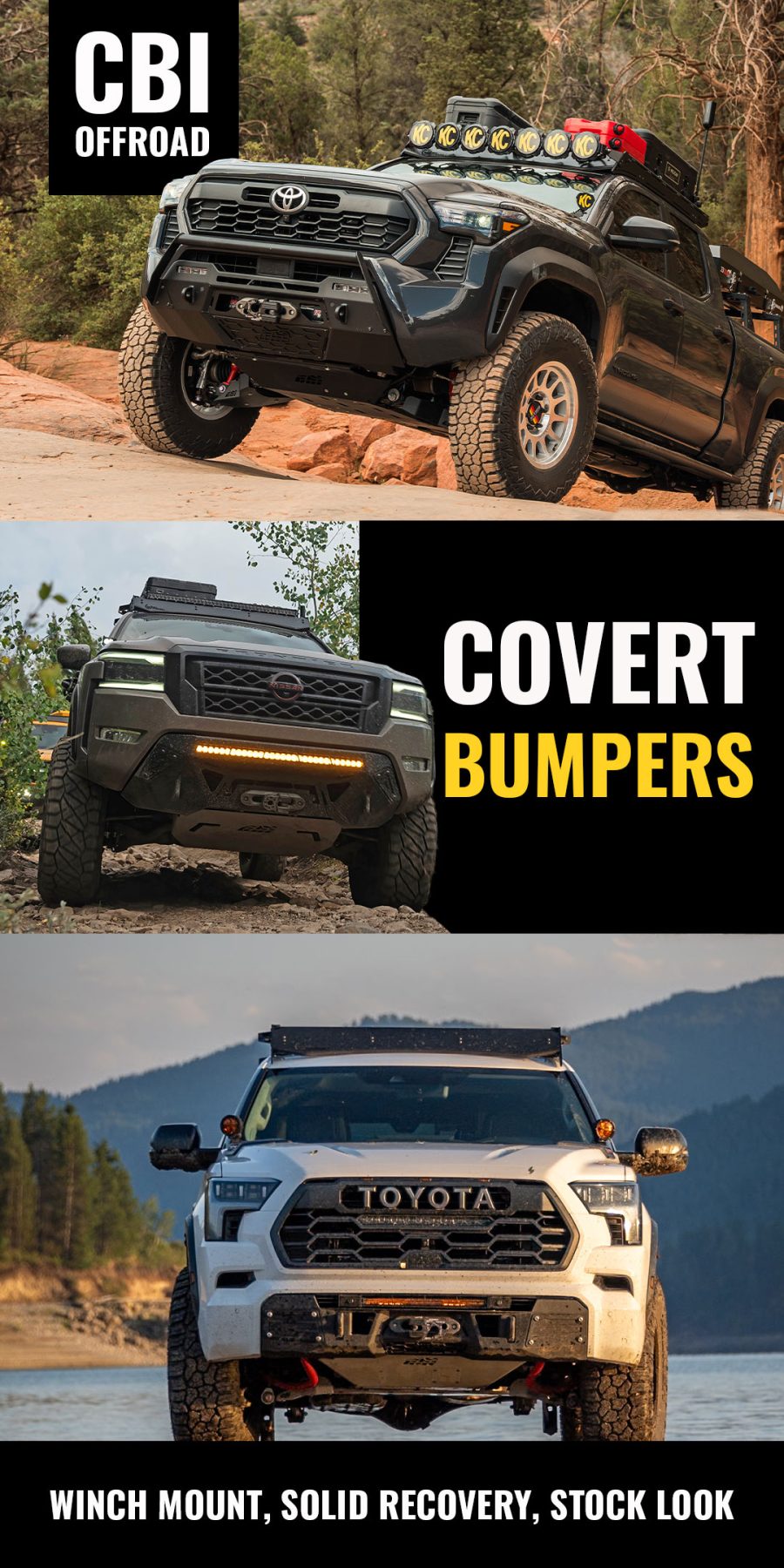Covert Bumpers | Shop Products | CBI Offroad