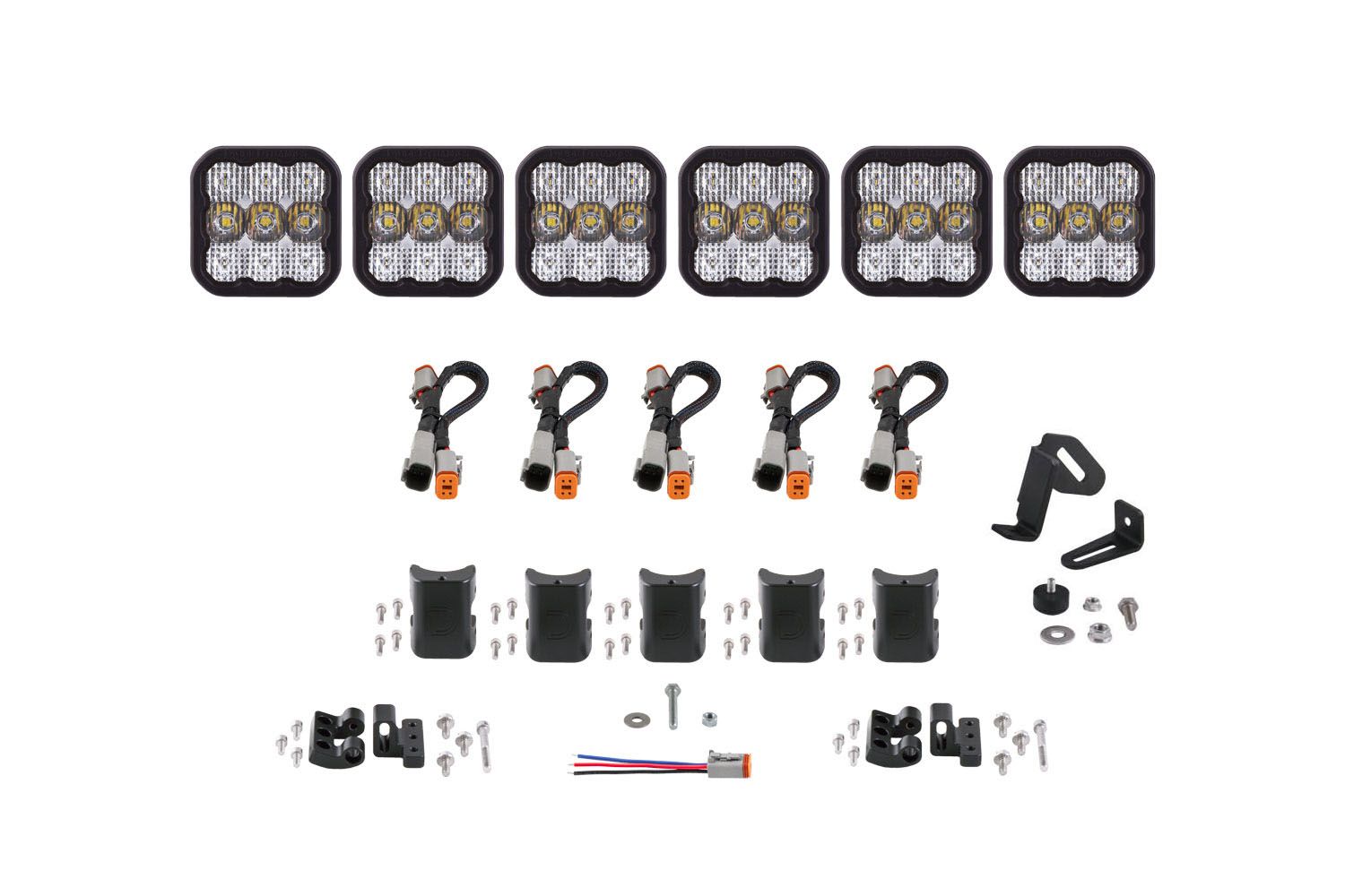 CBI Offroad Fab - Diode Dynamics SS5 CrossLink 6-Pod LED Light Bar ...