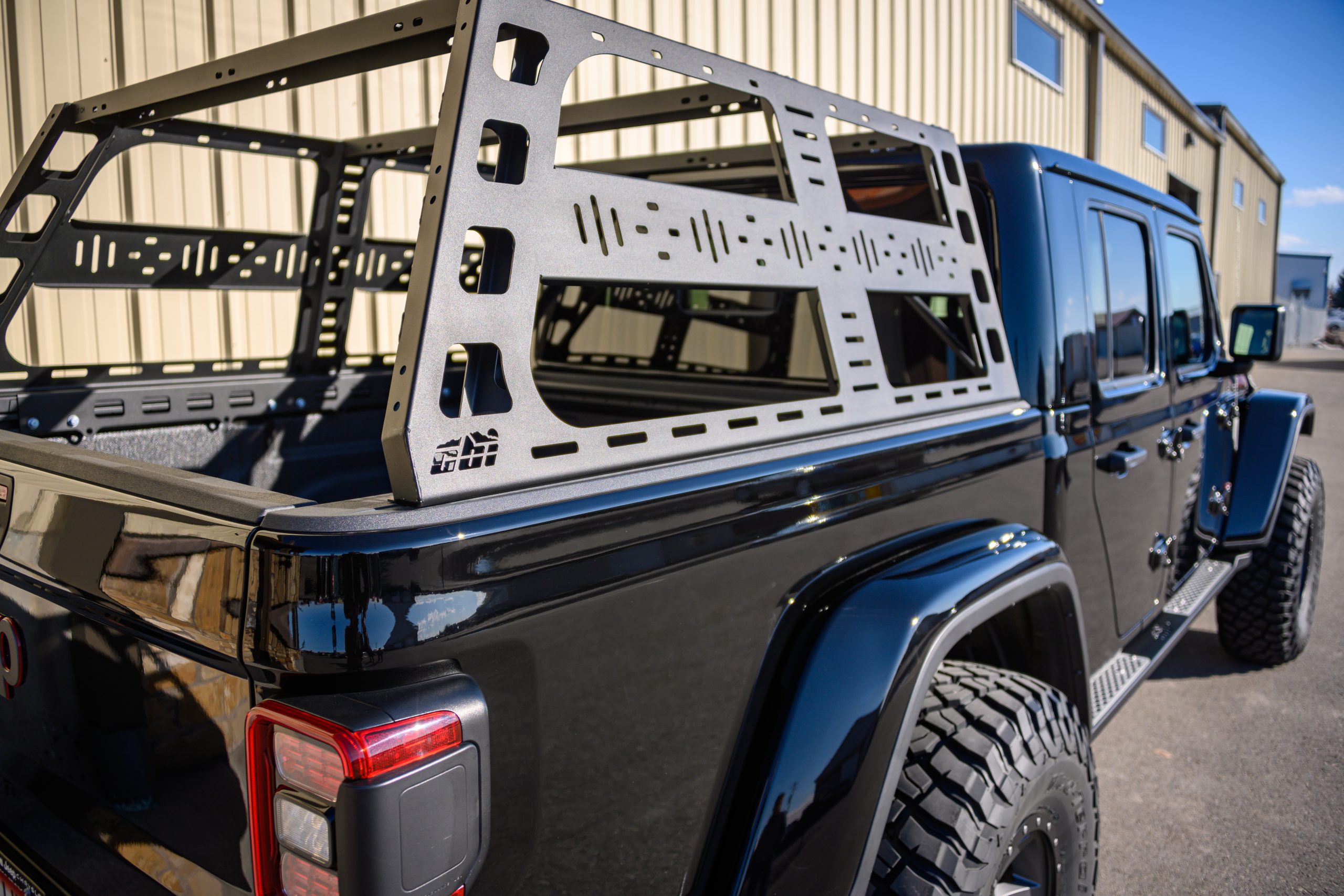 Jeep Gladiator (JT) Cab Height Bed Rack | CBI Offroad