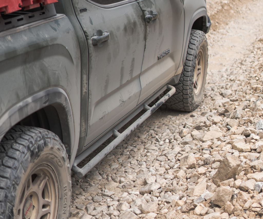 3rd Gen Toyota Tundra Rock Sliders (2022) | CBI Offroad Fab