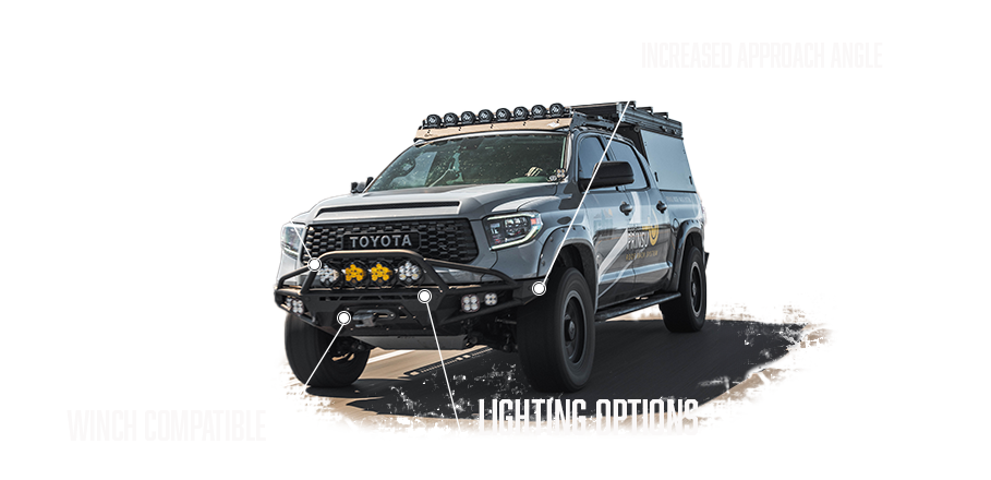 5th Gen 4Runner Baja Front Bumper 2014-20 | CBI Offroad Fab