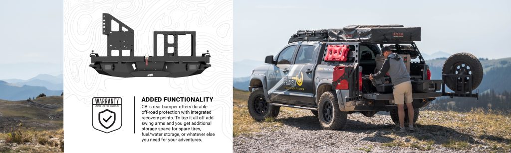 T3 Rear Bumper for Off-Road Vehicles | CBI Offroad Fab