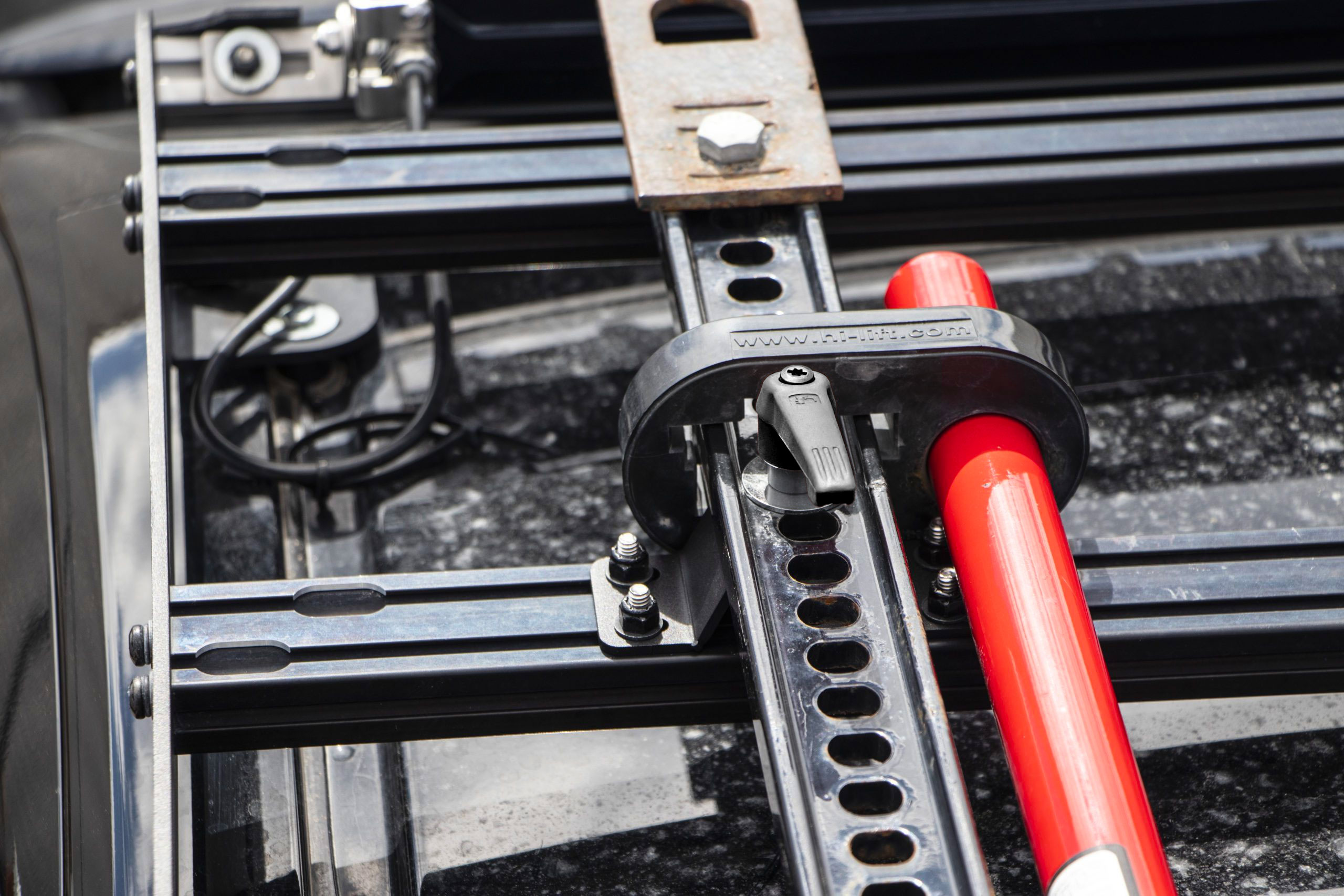 Prinsu High Lift Jack Mount | Shop Products | CBI Offroad