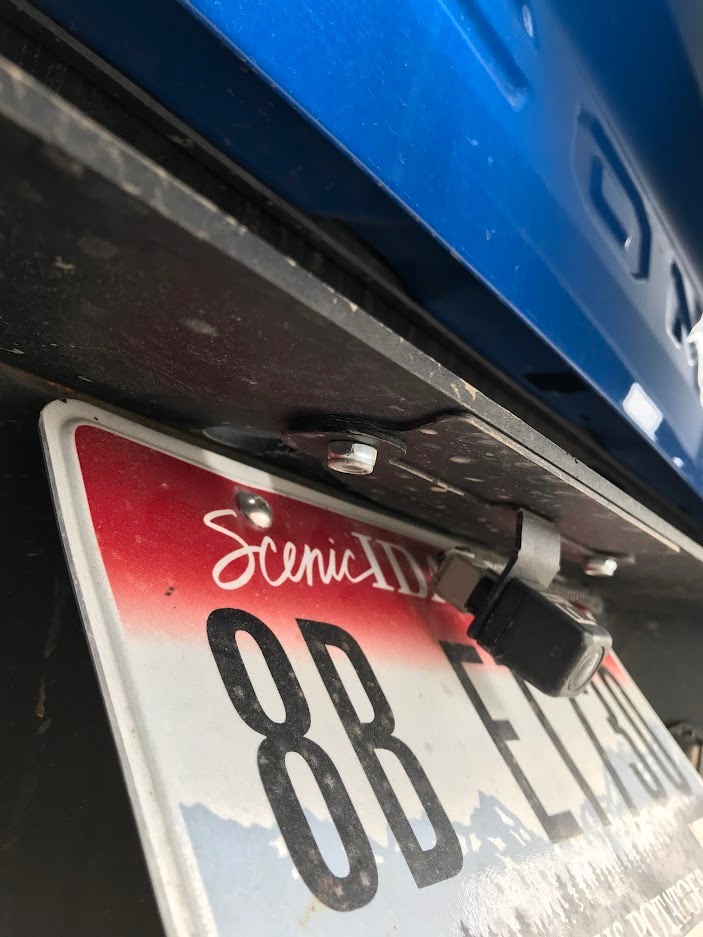 Toyota Tacoma Rear Bumper Camera Relocation Bracket | CBI