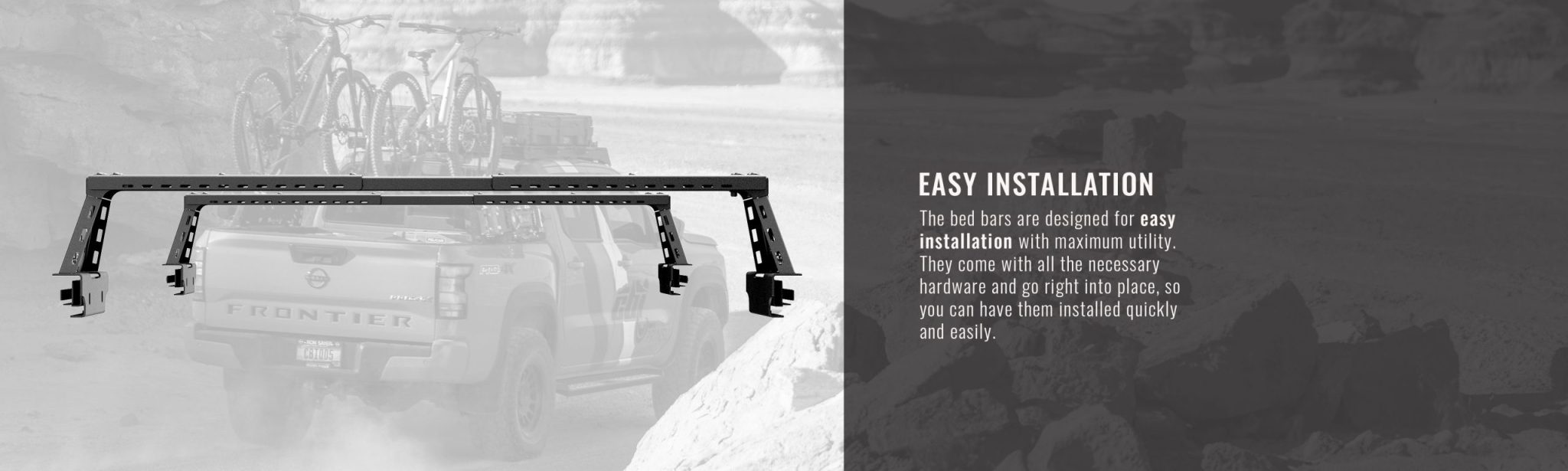 Overland Bed Bars for Chevy Colorado | CBI Offroad Fab