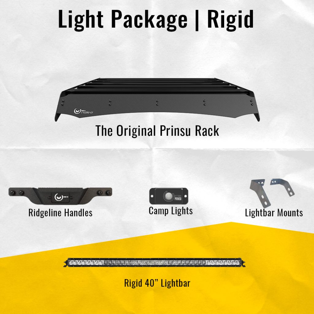 Original Prinsu Rack Light Package | Rigid