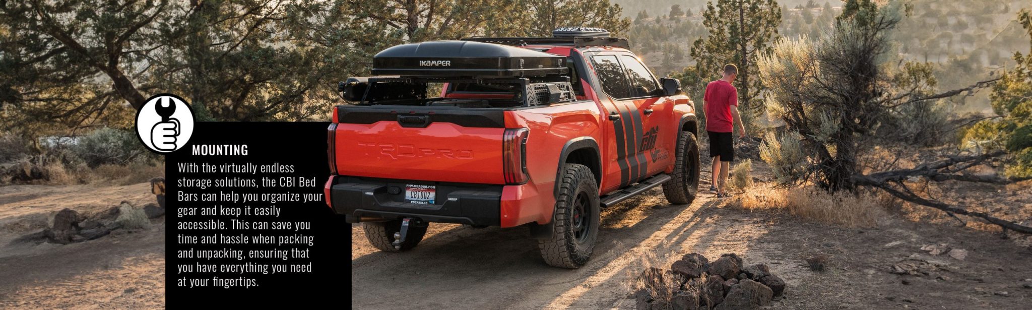 Tundra CBI Overland Bed Bars for Adventure | CBI Offroad Fab