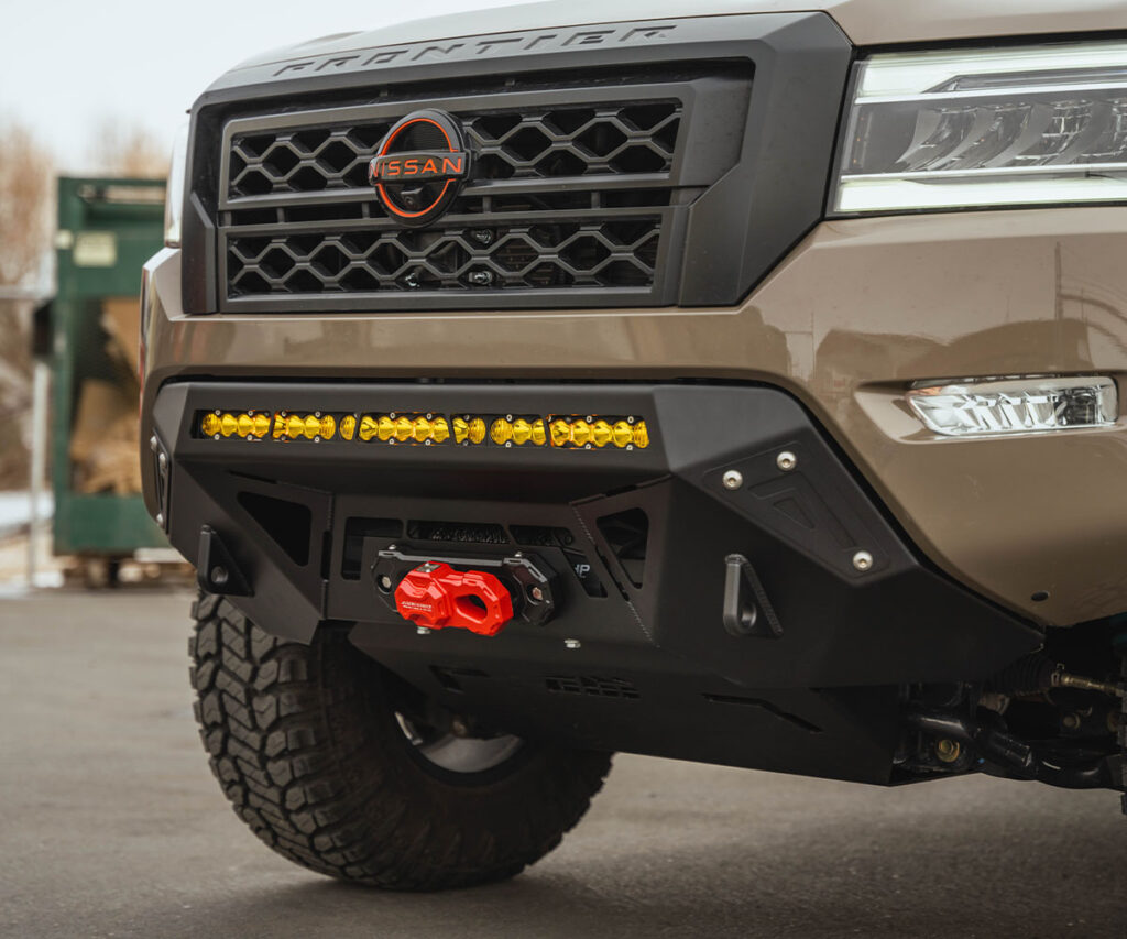 Nissan Frontier Covert Front Bumper Fab | CBI Offroad Fab