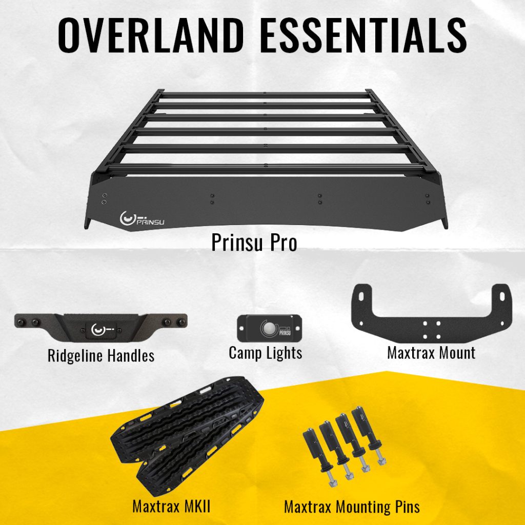 Overland Essentials Pro Rack Bundle | CBI Offroad Fab