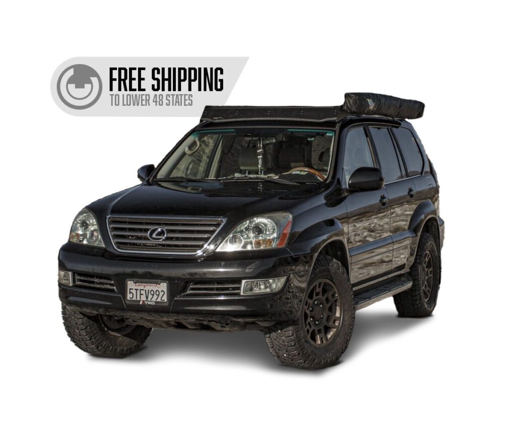 Lexus GX470 Roof Rack for Extra Cargo | CBI Offroad Fab