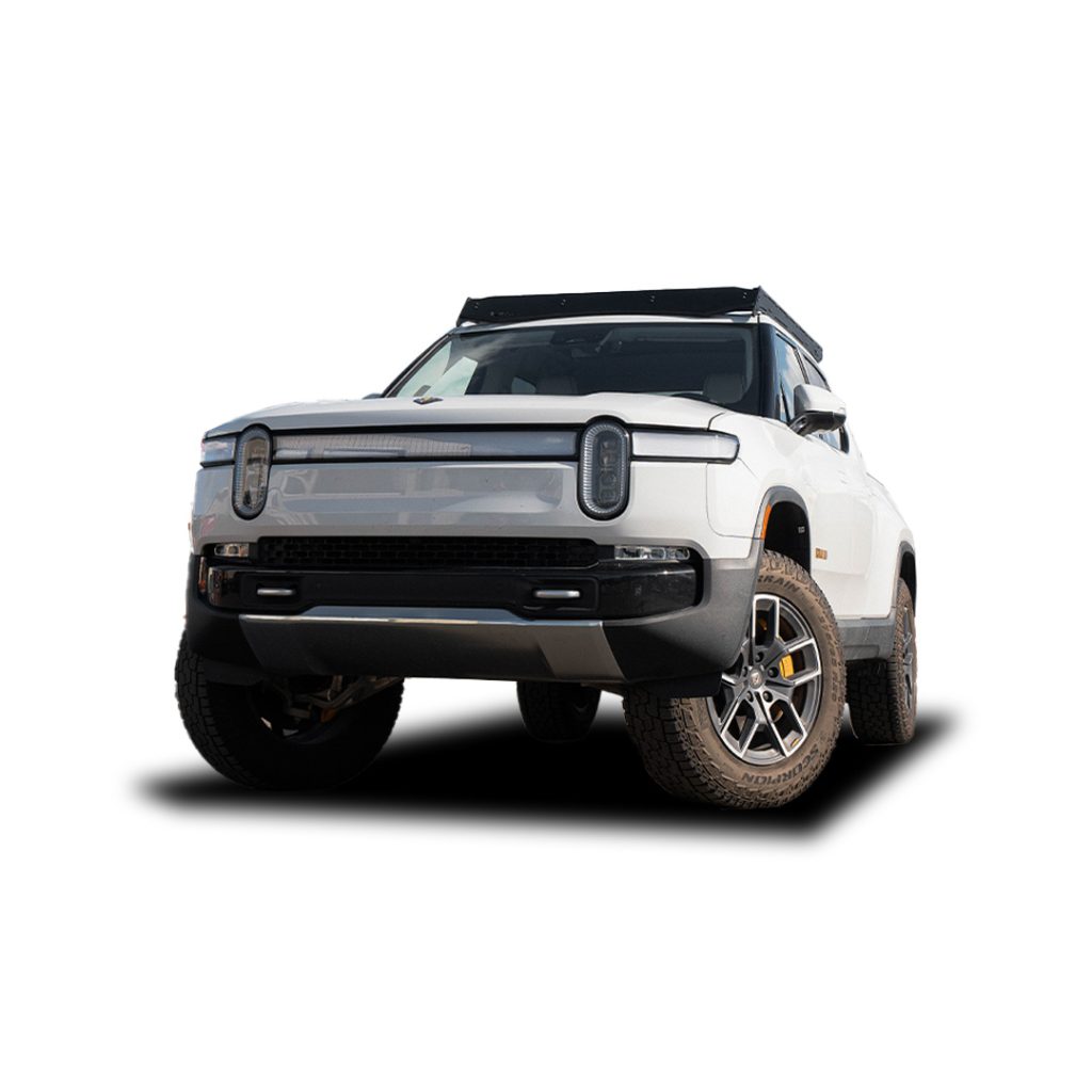 Rivian R1T Prinsu Pro Roof Rack Options | CBI Offroad Fab