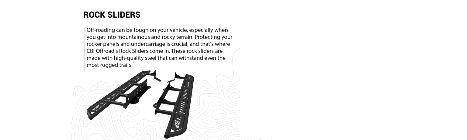 Chevy Colorado ZR2 Z71 Side Steps | CBI Offroad Fab