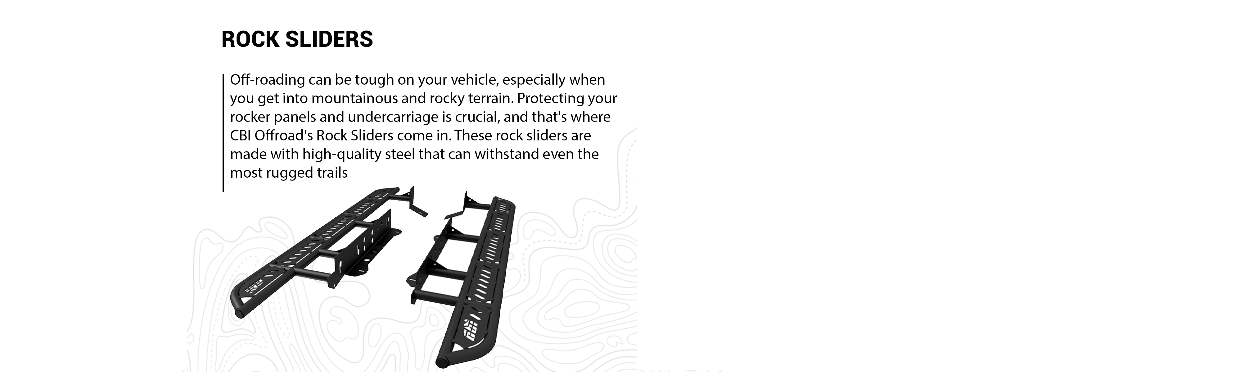 Chevy Colorado ZR2 Z71 Side Steps | CBI Offroad Fab