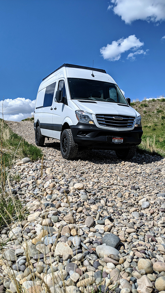 Mercedes Sprinter Van Roof Rack Options | CBI Offroad Fab