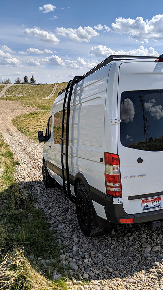 Mercedes Sprinter Van Roof Rack Options | CBI Offroad Fab