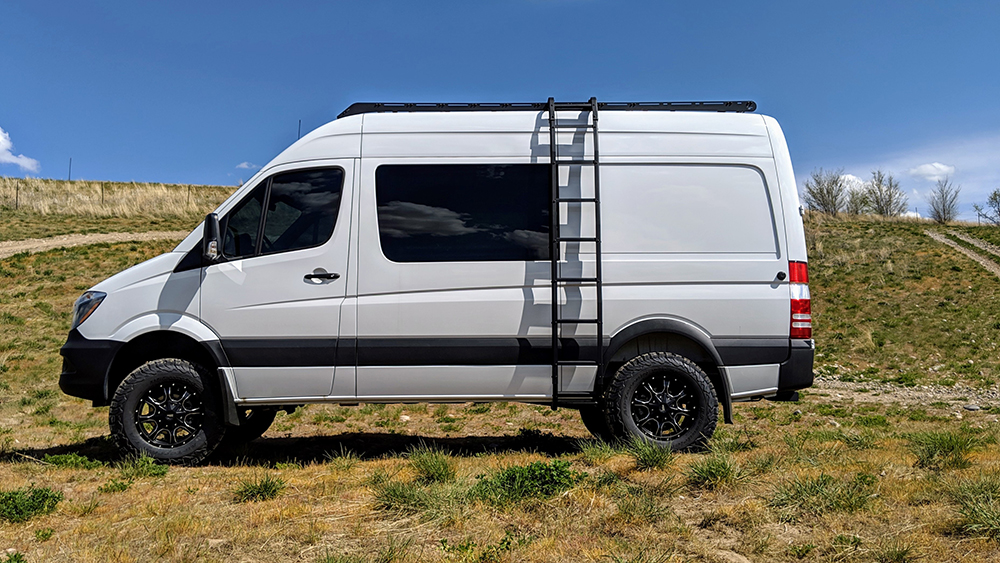 Mercedes Sprinter Van Roof Rack Options | CBI Offroad Fab