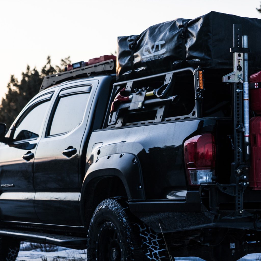 3rd Gen Tacoma Overland Bed Rack Fab | CBI Offroad Fab