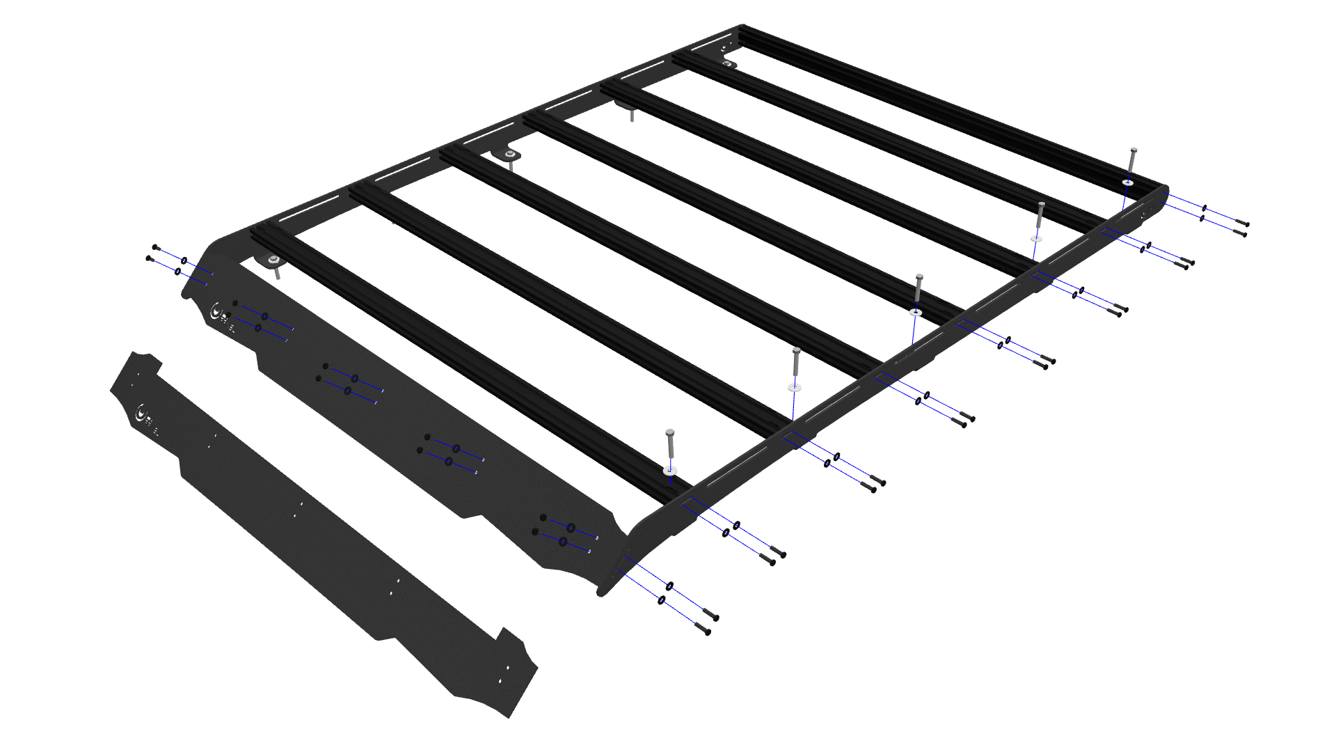 CBI Offroad Fab - Polaris Xpedition XP 5 Seat Roof Rack | 2024