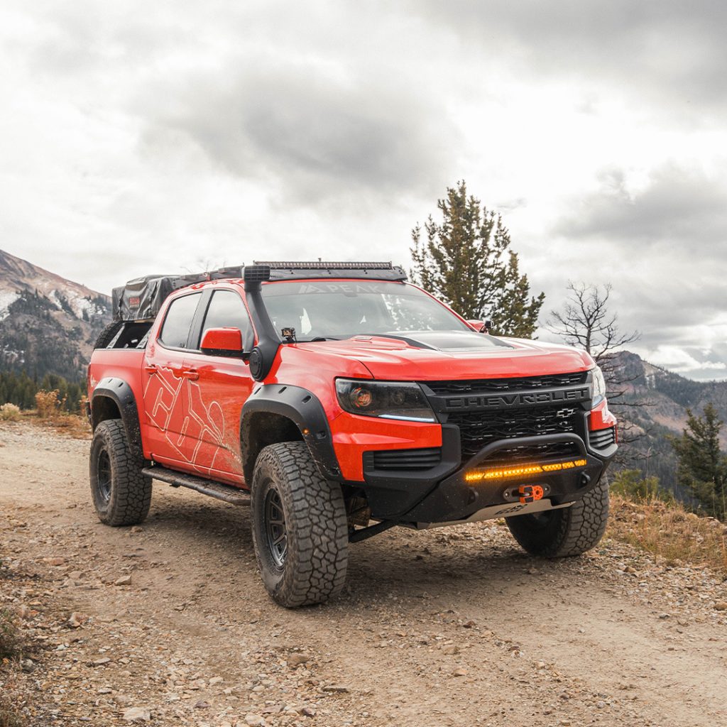 2nd Gen Chevy Colorado Rock Sliders | CBI Offroad Fab