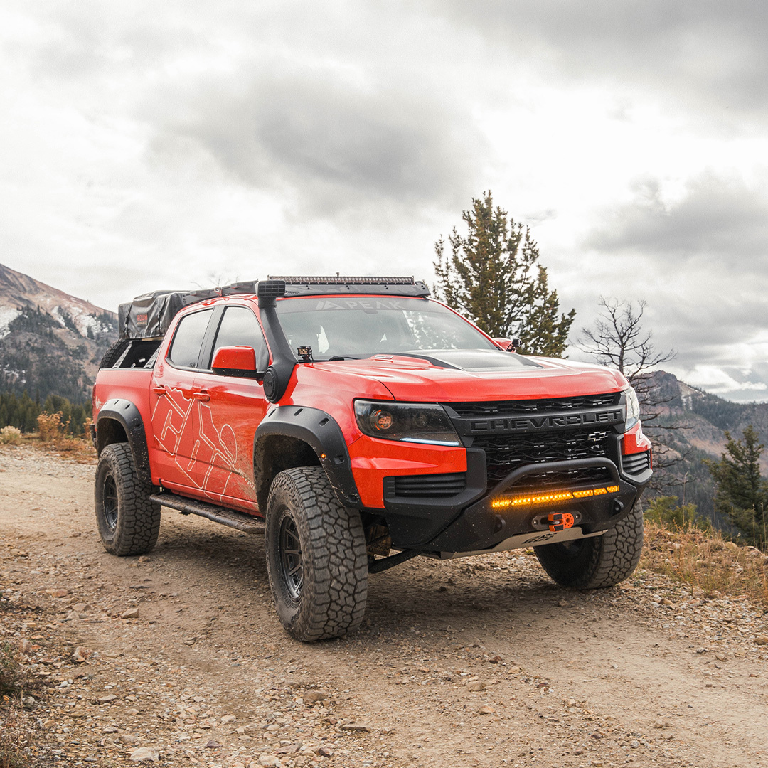 2nd Gen Chevy Colorado Rock Sliders | CBI Offroad Fab