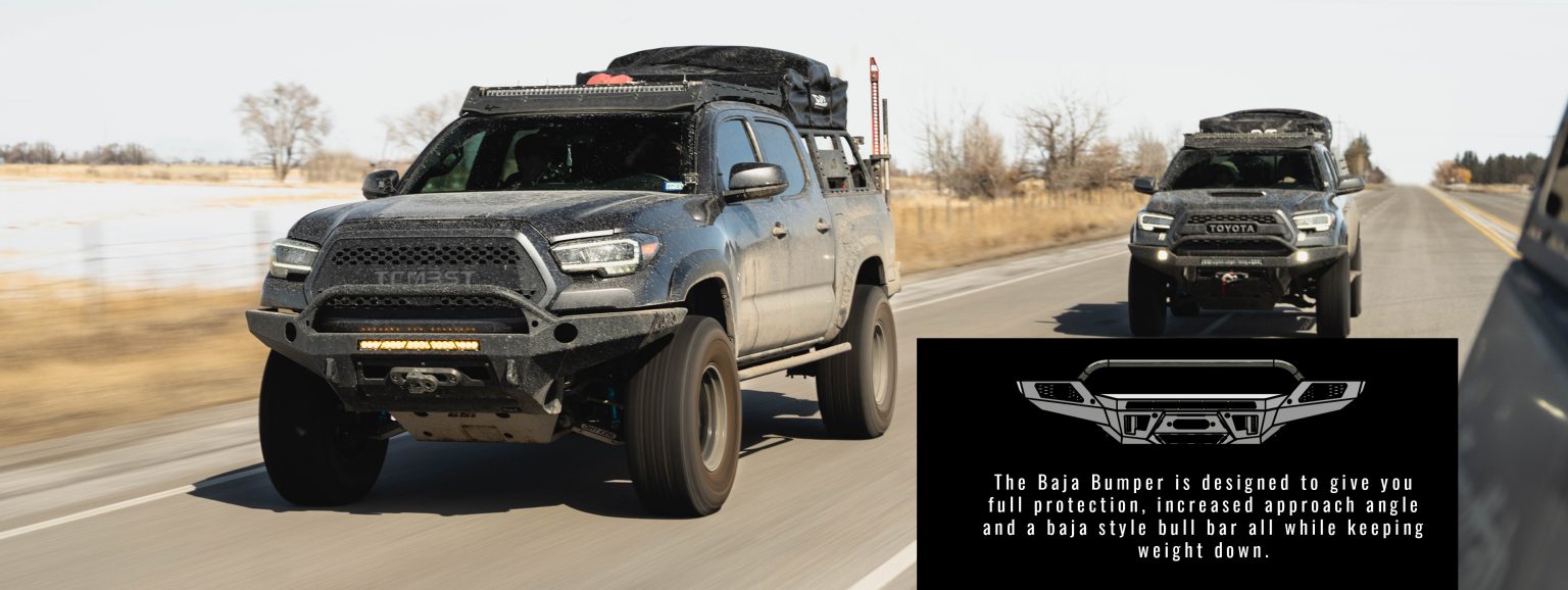 5th Gen 4Runner Baja Front Bumper 2014-20 | CBI Offroad Fab