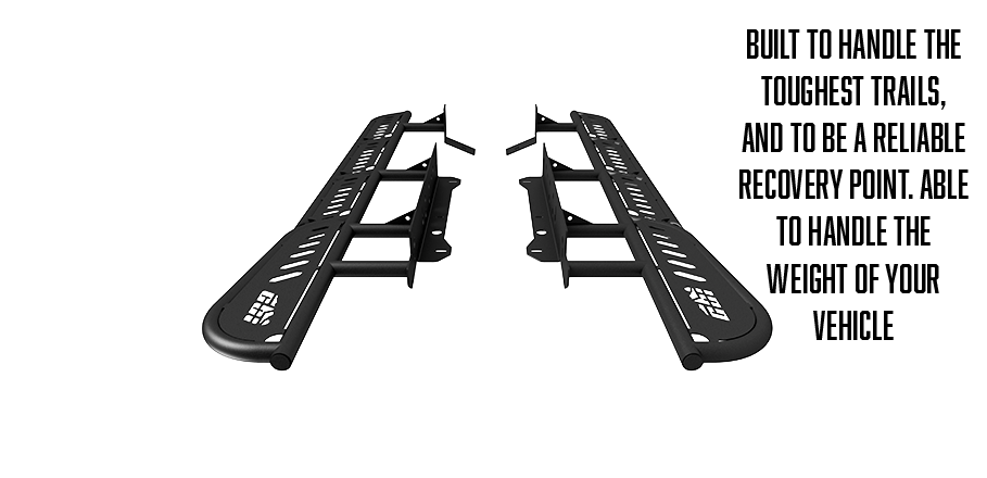 CBI Offroad Fab - Land Cruiser Standard Overland Rock Sliders | 2024-2025