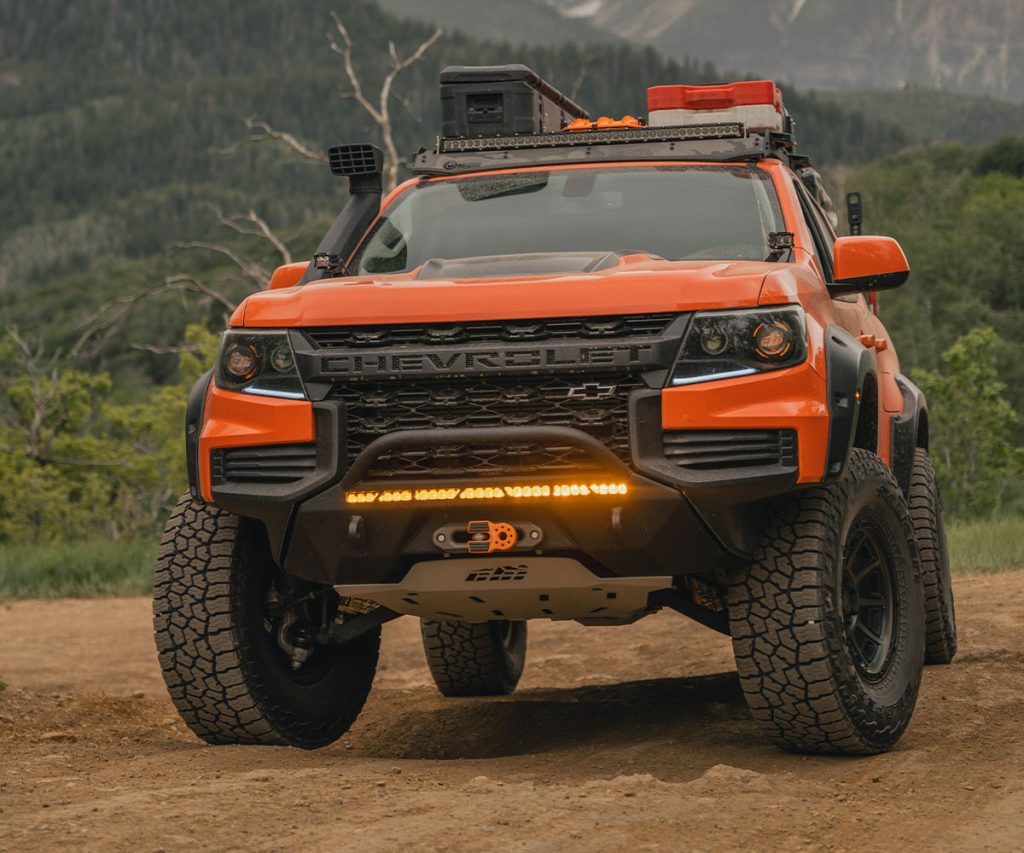 Chevy Colorado Covert Front Bumper 2021 Model | CBI Offroad